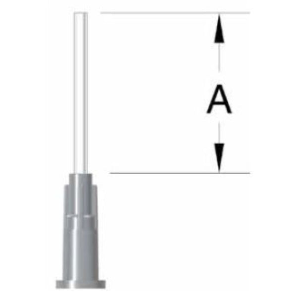 Sem-Flex Needles 20 G 1-Inch Yellow Color - Single Unit Box - PPG ...