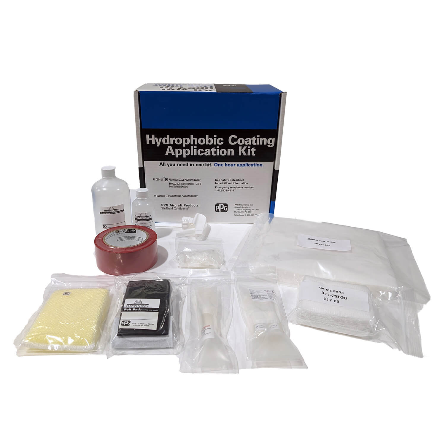 ppg aerospace surface seal advanced hydrophobic windshield coating ...