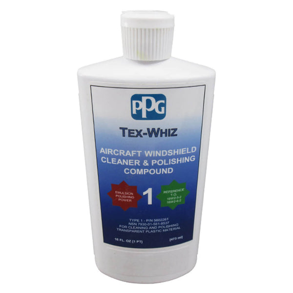 TEX-WHIZ® Aircraft Windshield Polishing Compound & Cleaners - PPG ...